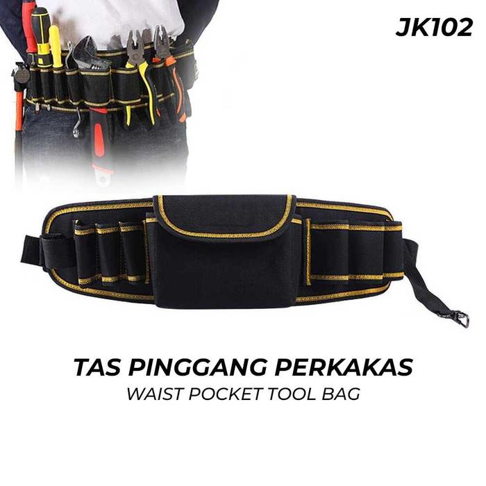 Promo Tas Tukang Perkakas Tool Bag Tas Sabuk Alat Saku Pinggang ...