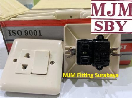 Jual Switch & Socket Listrik (12 pcs) Cuci Gudang - Kota Surabaya - MJM ...