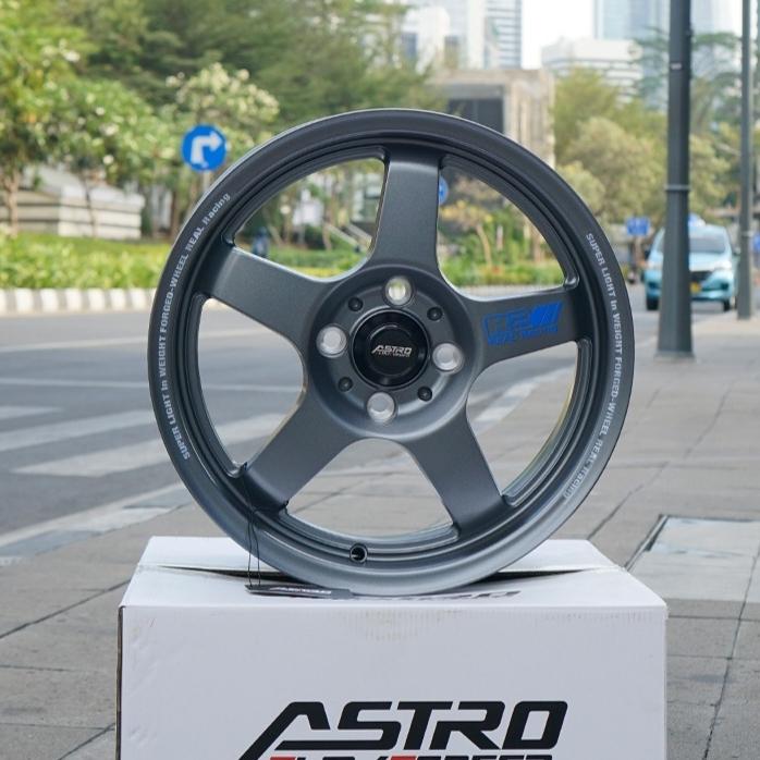 Promo Velg Astro Flow Forged ASTR2 15x6.5 H 4x100 ET42 73.1 Satin GMD ...