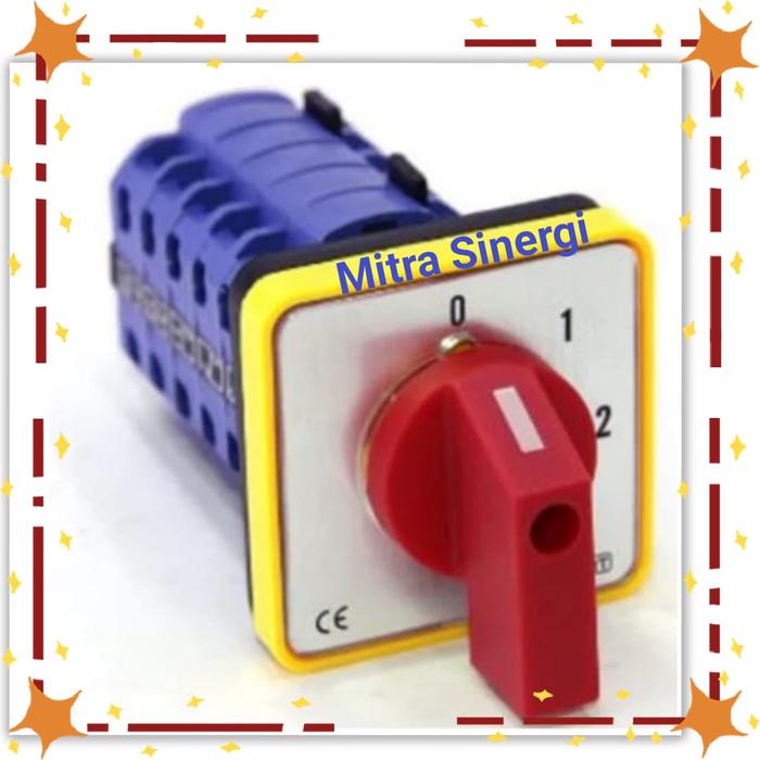 Jual Rotary Swicth SA16 / SFT-20 series SFT20-4-2 ( 0-1-2-3, 2P ) FORT ...