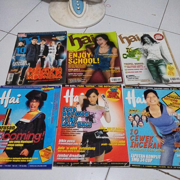 Jual Majalah Hai Paket Isi 6 Edisi Good Seven Di Seller Velvet Store ...
