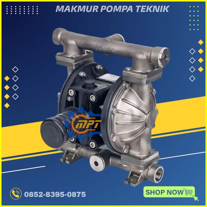 Jual Diaphragm Pump Rotor GMB 2S-40TFF Pompa Kimia Chemical Pump ...