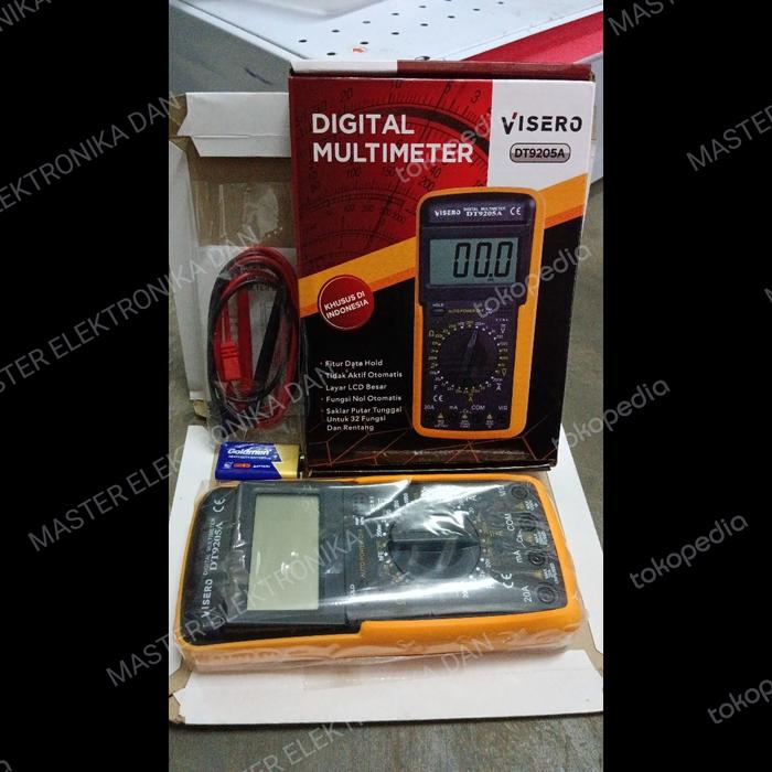 Jual 7134 multimeter multitester multi meter tester visero digital ...