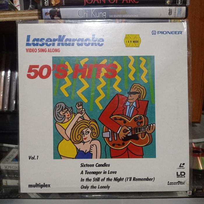 Jual laserdisc laserkaraoke video sing along 50s hits vol 1 import ...