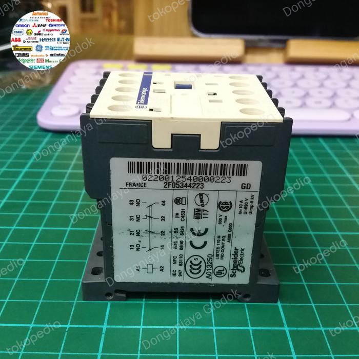 Jual Telemecanique kontaktor relay CA3KN22GD 2NO 2NC 10A 600V coil ...