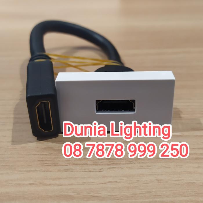 Jual OUTLET HDMI / MODUL HDMI KABEL STOP KONTAK LANTAI MODEL LEGRAND ...