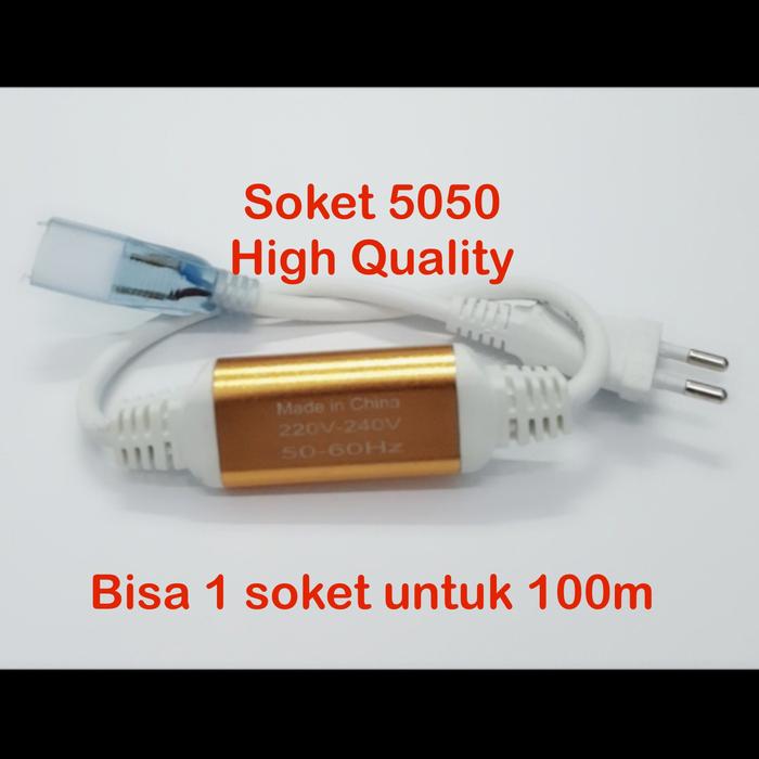 Jual soket led strip 5050 220v 100m 100 meter high quality - Jakarta ...