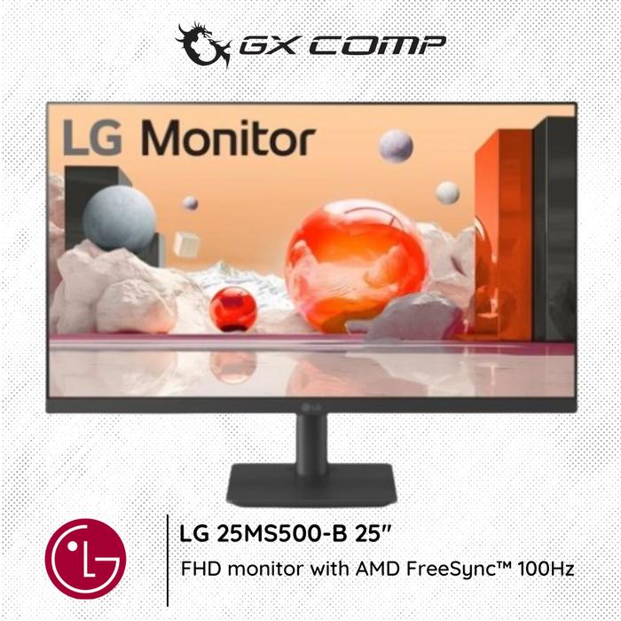 Promo LG 25MS500-B 25'' FHD monitor with AMD FreeSync 100Hz Cicil 0% 3x ...
