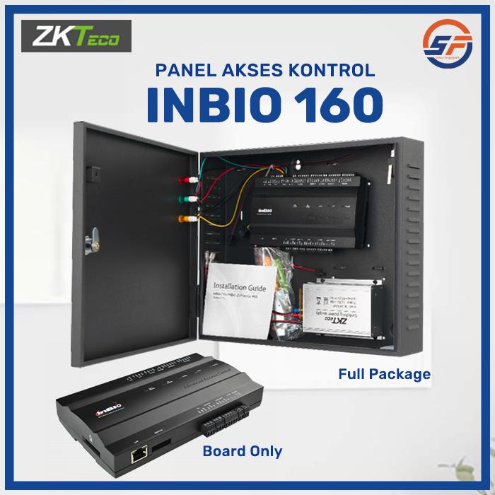 Jual Panel Akses Kontrol ZKTeco Inbio 160+ Box + PSU Power Suplly ...