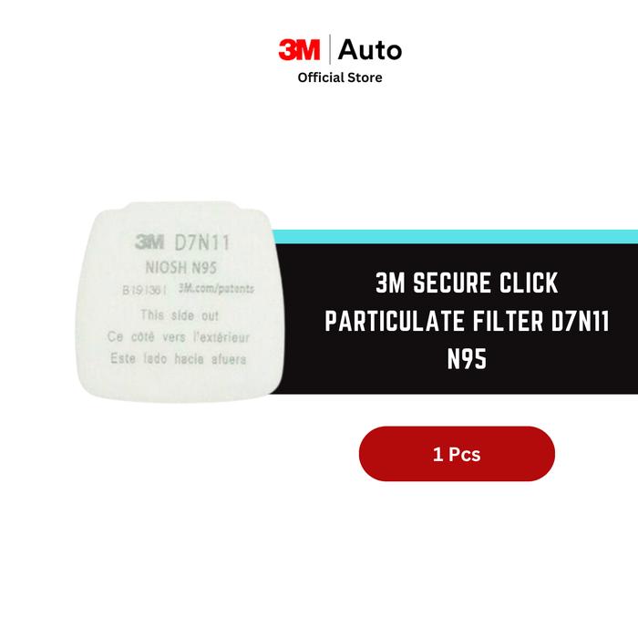 Promo 3M™ Secure Click™ Particulate Filter D7N11 N95 - 1 Pcs - Kab ...