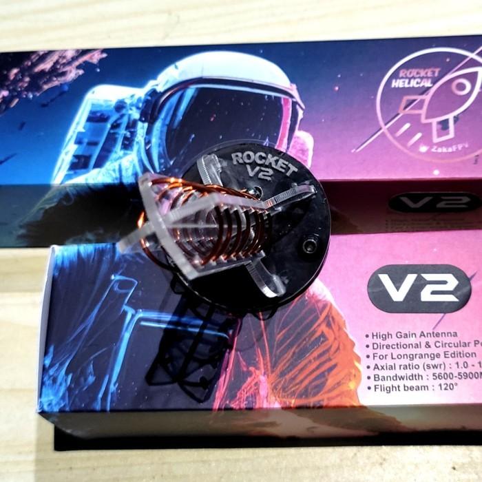 Jual Antenna Fpv Rocket Helical V2 Lhcp 7t By Zakafpv - Jarum Di Seller ...