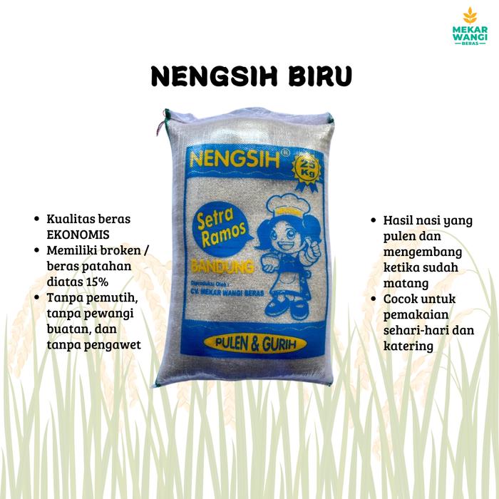 Promo BERAS EKONOMIS NENGSIH BIRU 20KG - Kota Bandung - MEKARWANGI ...
