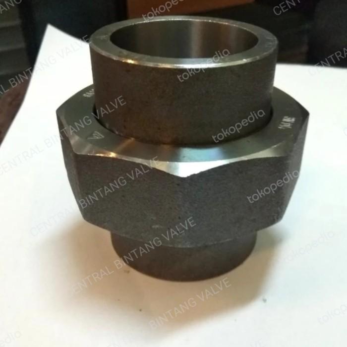 Jual watermur besi class 3000 socket weld 1"inch/union sw carbon steel ...