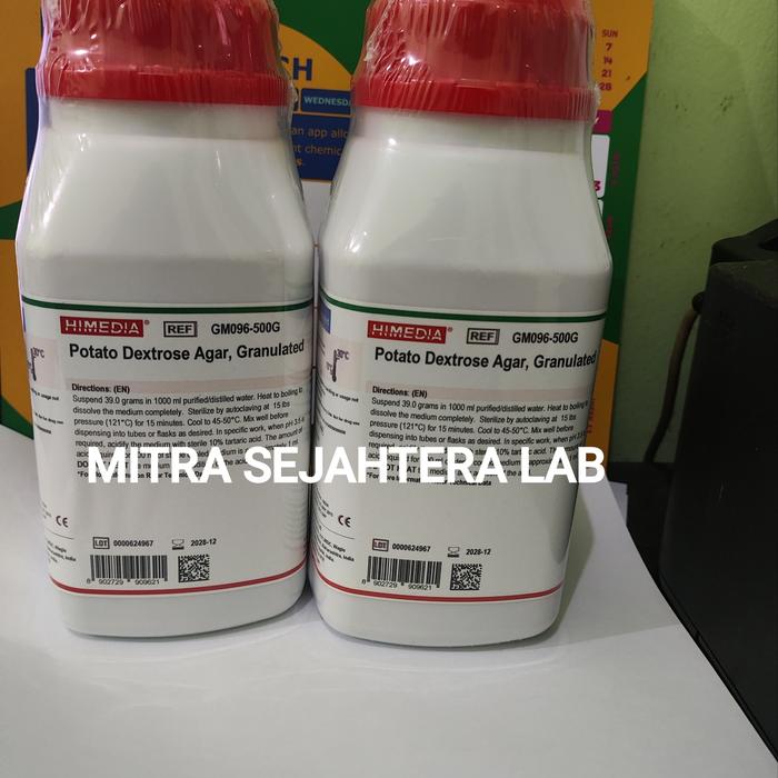Jual PDA / POTATO DEXTROSE AGAR HIMEDIA 500 GRAM POWDER M096 - Kab ...