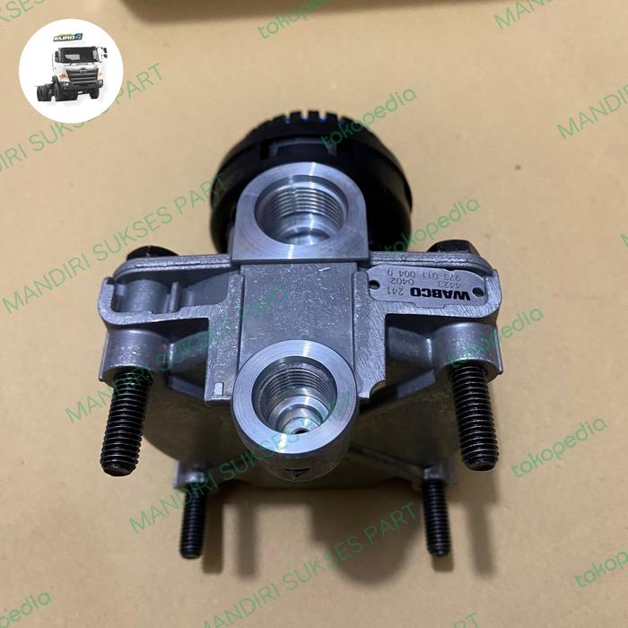 Jual RELAY VALVE KURA KURA CHASSIS HINO 500 ORIGINAL WABCO ASLI 44080 ...