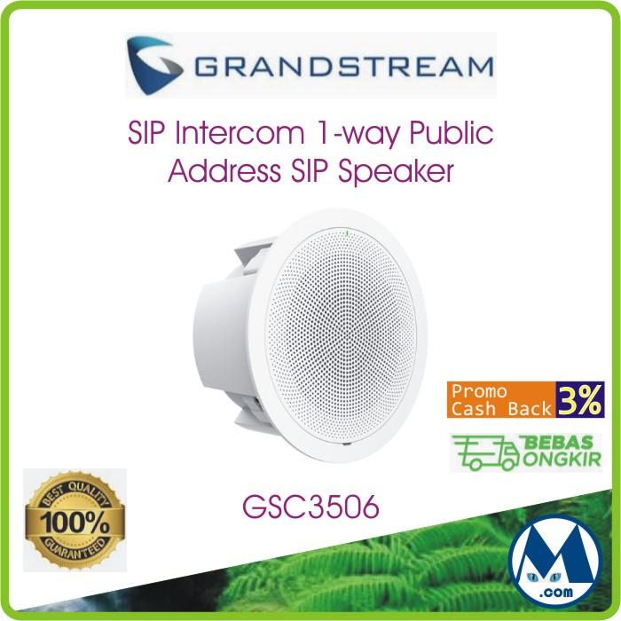 Jual Grandstream GSC3506 SIP Intercom 1-way Public Address SIP Speaker ...