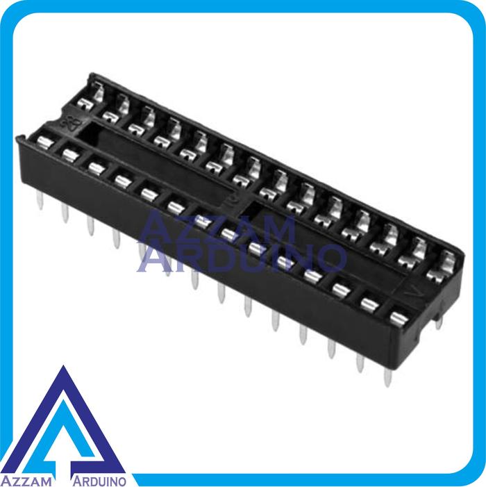 Jual SOCKET IC 28P DIP 28P 2X14 FOR ATMEGA 8 ATMEGA 328 SOKET IC 28P PIN - Kota Semarang - azzam ...