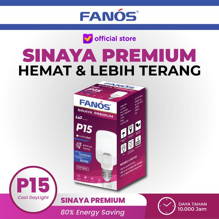 Jual Lampu Led Fanos Sinaya Premium 15 Watt - Jakarta Utara - Fanos Official Store | Tokopedia