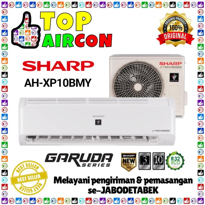 Jual AC SHARP 1PK AH-XP10BMY GARUDA SERIES INVERTER PLASMACLUSTER UNIT ONLY - Kota Tangerang ...