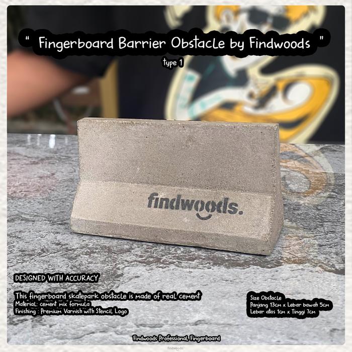Jual Fingerboard Barrier Obstacle by Findwoods - Kab. Bogor - Findwoods ...