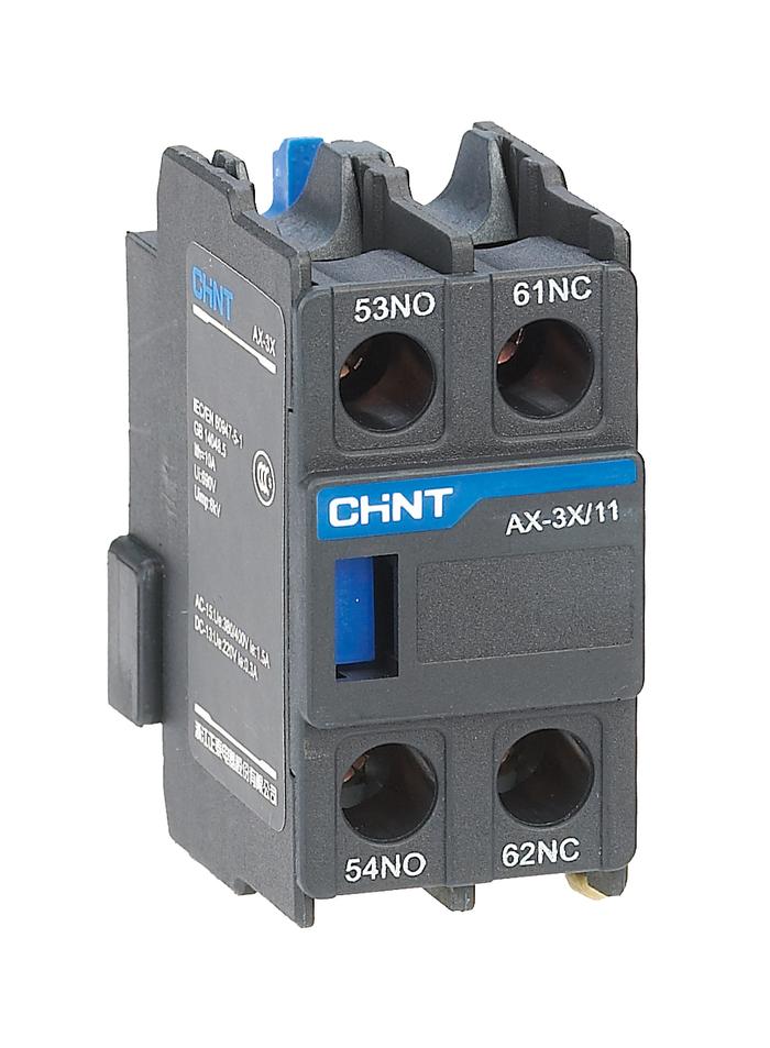 Promo Chint Auxiliary Block Contact Contactor Kontaktor tipe AX-3X - AX ...