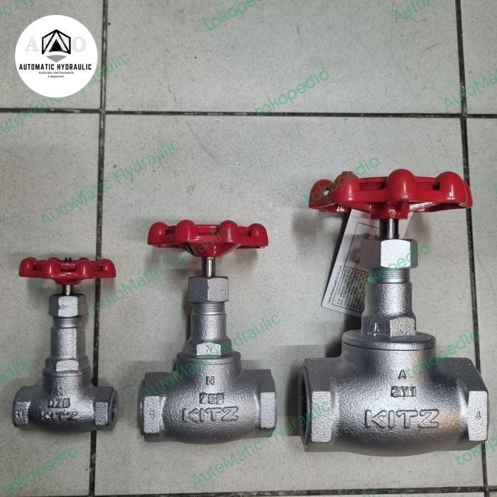 Jual GLOBE VALVE KITZ DRAT 1-1/4" INCH FCD-S JIS 10K CAST IRON ...