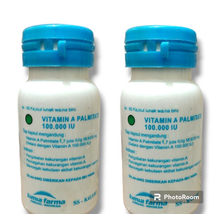 Jual VITAMIN A 100.000 IU | 50 KAPSUL LUNAK WARNA BIRU - Jakarta Timur ...