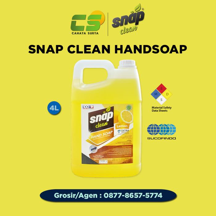 Jual Snap Clean - Hand Soap (Sabun Cuci Tangan) Murah&Berkualitas ...