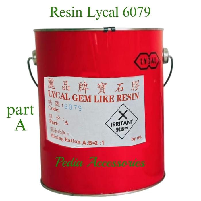 Jual Resin bening Lycal lentur fleksibel - Lycal 6079 Part A 4 kg ...