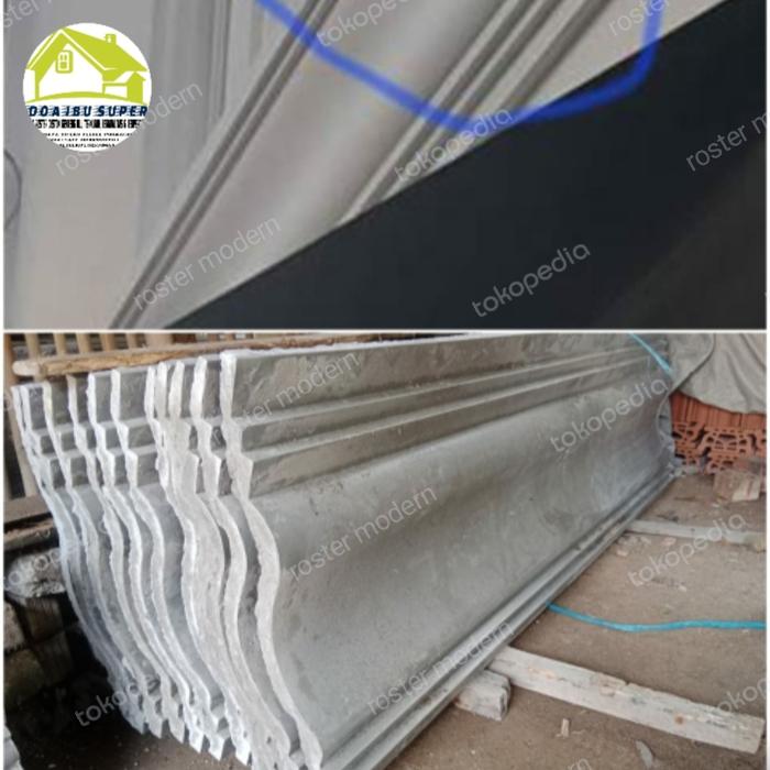 Jual lisplang tempel beton lisplang full beton lisplang profil lisplang ...