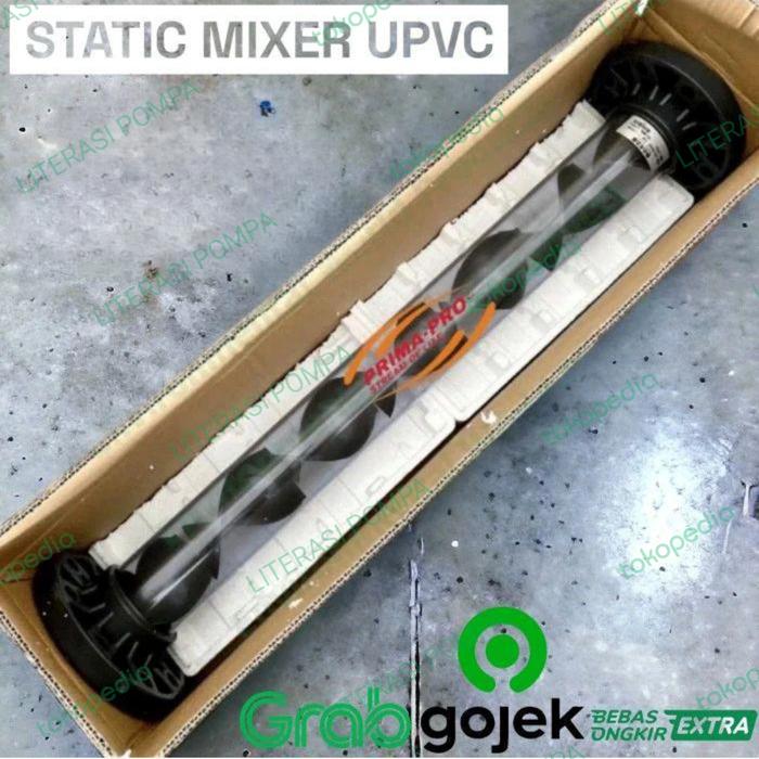 Jual Static mixer upvc 4 inch Mixer Ozone 4" Statik Mixer Ozone 4inch ...