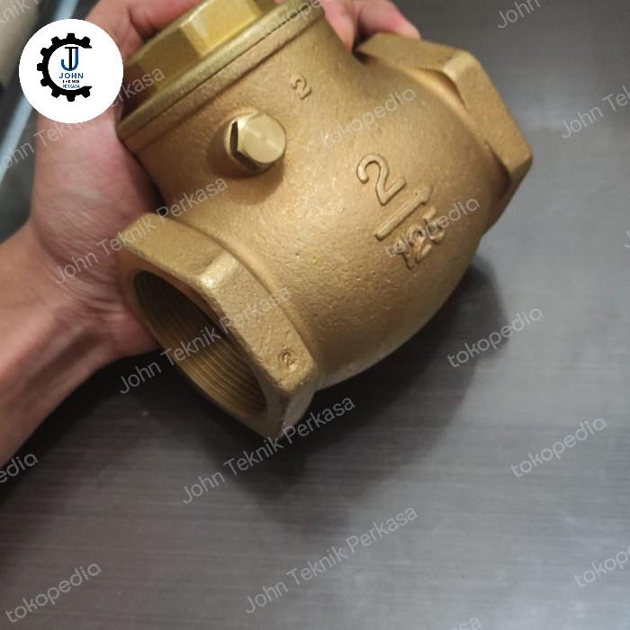 Jual Check Valve Kitz Kuningan 2" Inch/Lift Check Kuningan Kitz ...