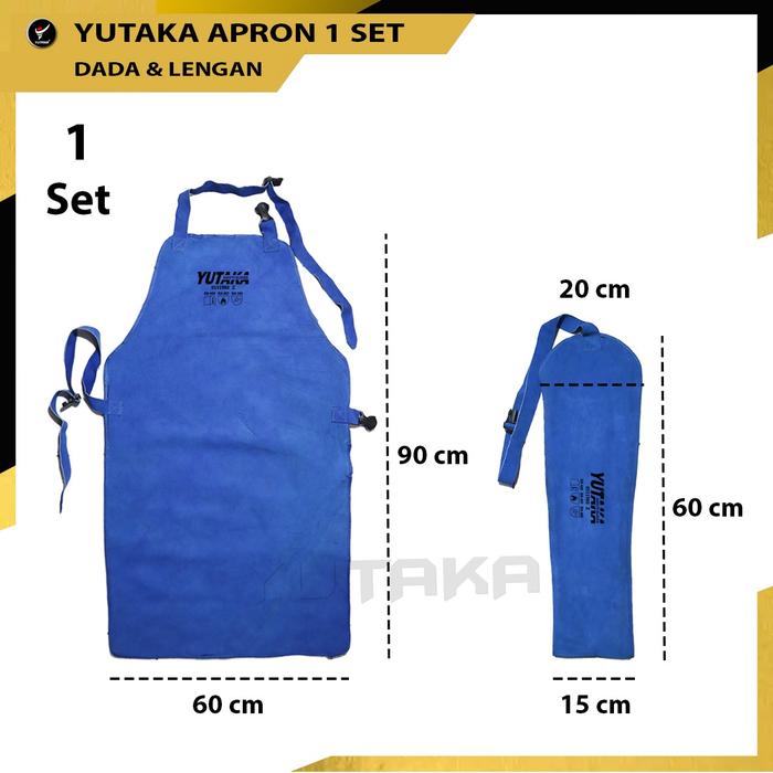 Jual APRON DADA Dan APRON LENGAN 1SET Warna Hijau Tosca - Biru - Kab ...