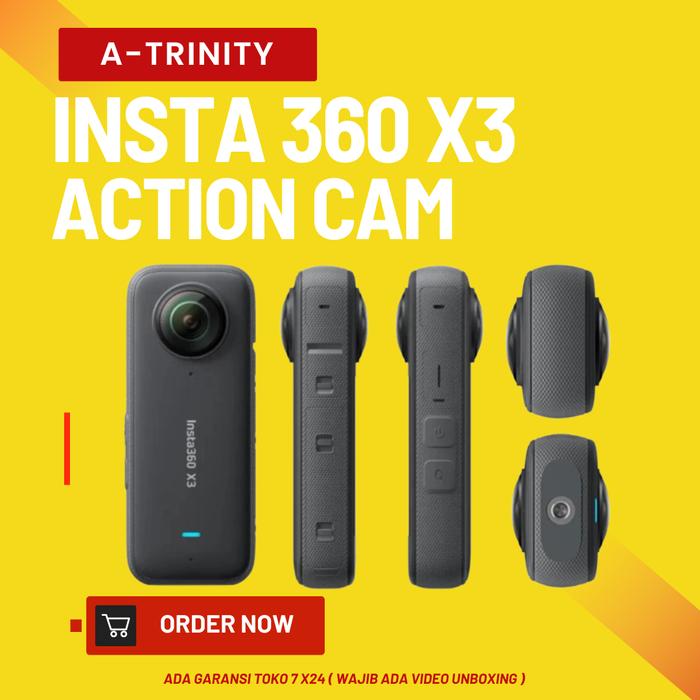 Jual Insta 360 X3 Action Cam / Insta 360 One X3 Action Camera - Extra Dus Di Seller Rumix ...