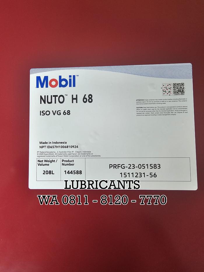 Jual Mobil Nuto H 68 - ( Oli Hidrolik ISO VG 68 Drum 208Lt) - Kab ...