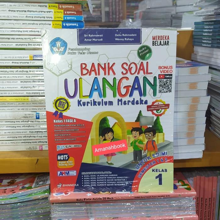 Jual bank soal ulangan sd kelas 1 semester 1 dan 2 kurikulum merdeka - Jakarta Pusat ...
