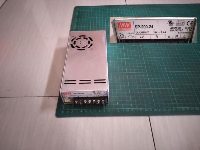 Jual Mean Well Power Supply SMPS SP-200-24 24V/8.4A - Kab. Gresik ...