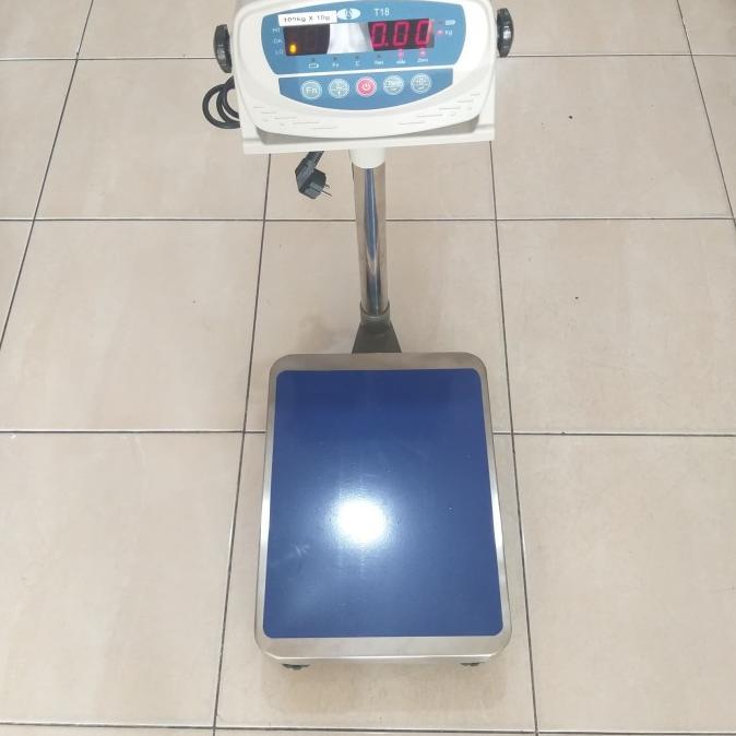 Jual Timbangan Duduk, Timbangan Serbaguna, Bench Scale Sonic T18 100kg ...