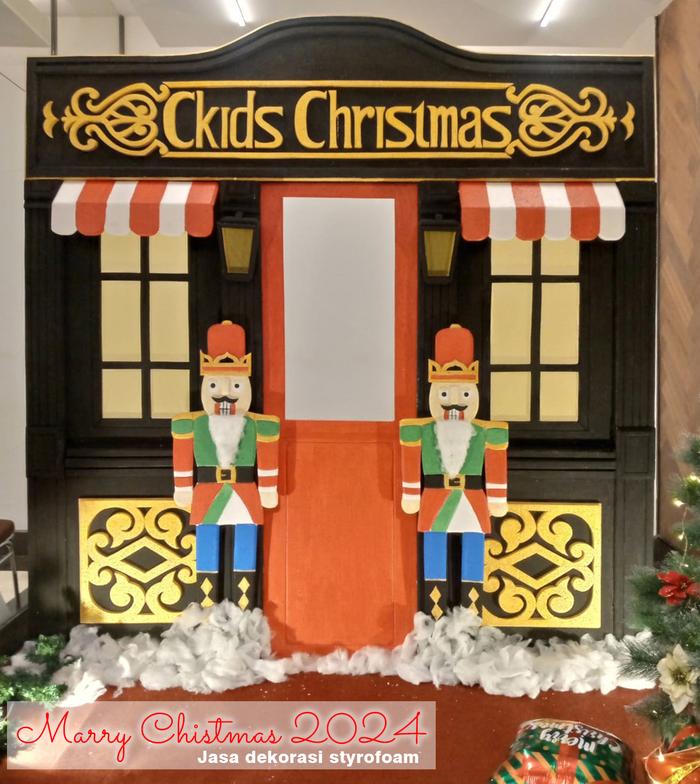 Jual Backdrop hari raya natal | Gate hari natal | 2,5 X 2,5 M - Kota ...