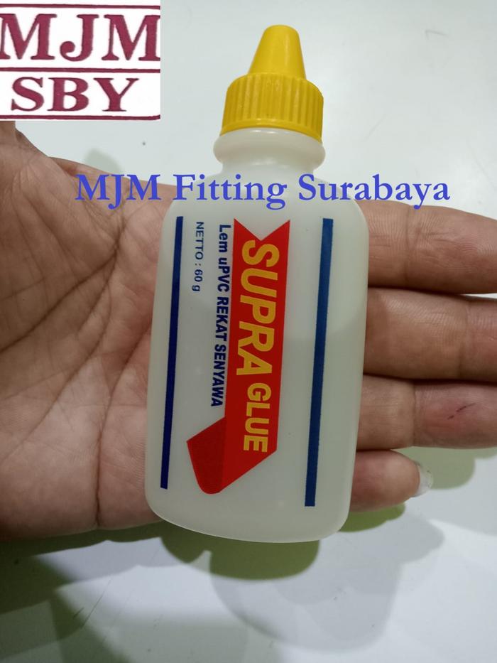 Jual Supra Glue Lem PVC 60gr - Kota Surabaya - MJM Fitting Surabaya ...