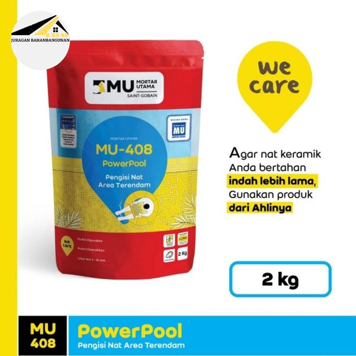 Jual MU 408 POWER POOL PENGISI NAT KOLAM RENANG 2kg (Super White ...