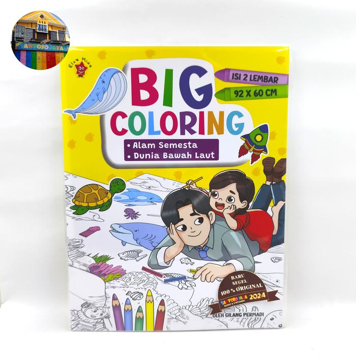 Jual Buku Anak Mewarnai BIG Coloring - Alam Semesta - Dunia Bawah Laut ...