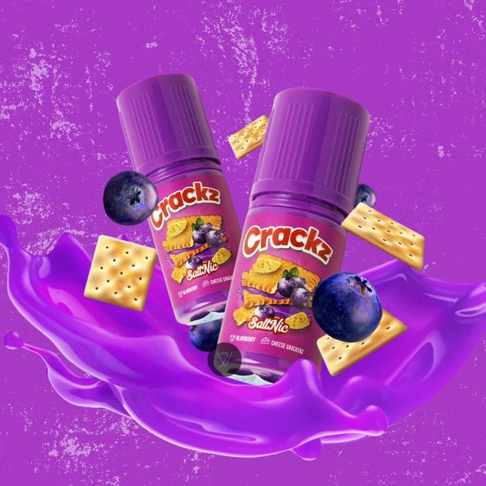 Jual Crackz V6 Blueberry Cheese Crackerz Salt Nic 30ML by Tetra ...