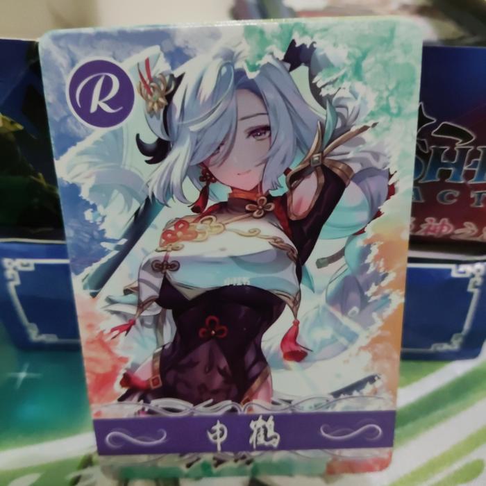 Jual shenhe art4 r genshin impact card - Kota Tangerang - yugioh single ...