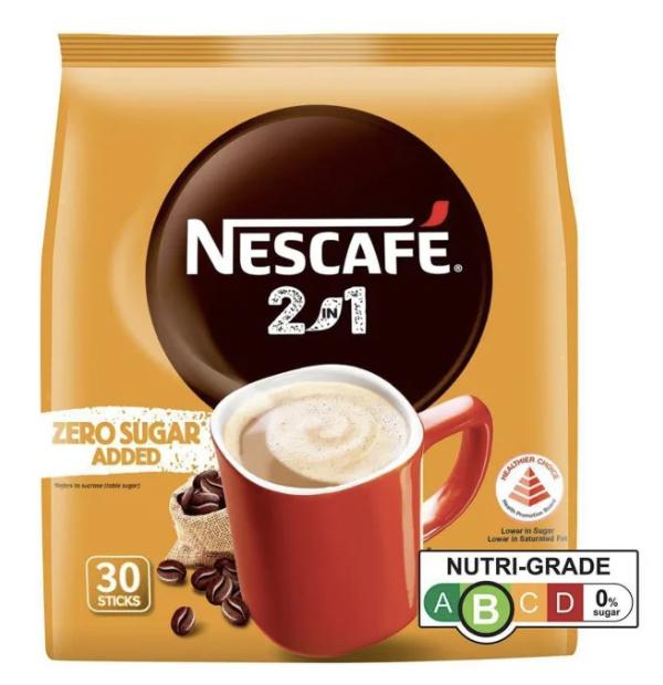 Jual Nescafe Zero Sugar Added 2in1 Instant Coffee x30 Sachets - Kota ...
