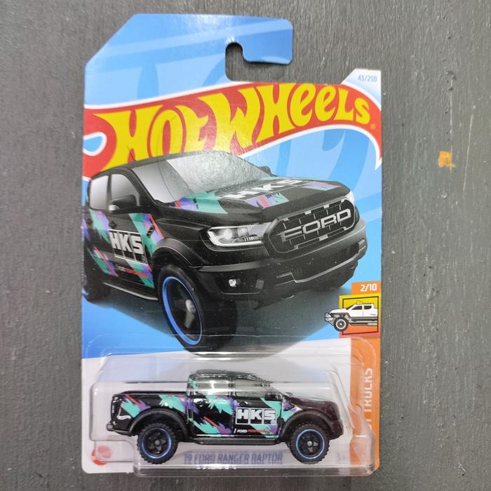 Jual HOT WHEELS C24 19 FORD RANGER RAPTOR HKS HITAM LOT C 2024 - Kota ...