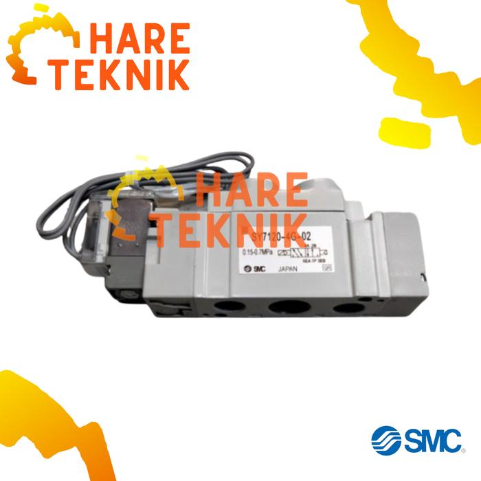Jual Solenoid Valve SMC SY7120-4G-02 Selenoid Valve SY 7120 4G 02 AC 220 - Jakarta Barat - Hare ...