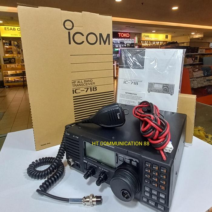 Jual Murah Bergaransi Icom Ic-718 Hf Transreciever Di Seller Owl Store ...