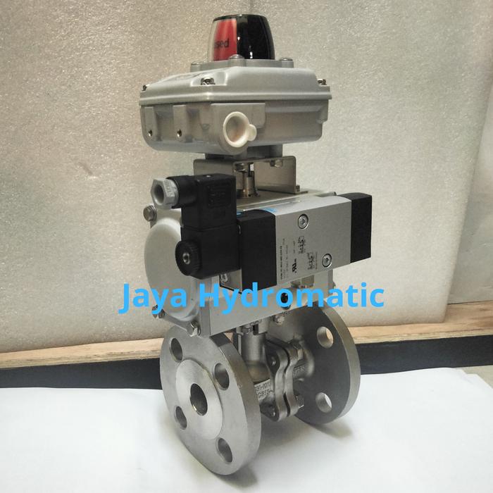 Jual FESTO ACTUATOR BALL VALVE JIS 10K 11/2 " inch With SOLENOID DC24 SS - Jakarta Barat - Jaya ...