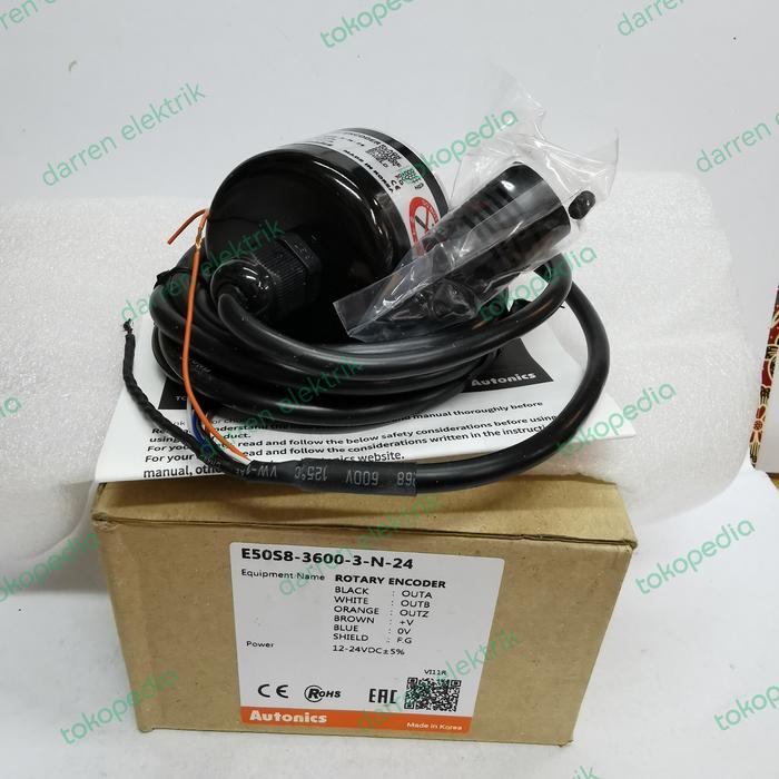 Jual autonic rotary encoder E50S8-3600-3-N-24 - Jakarta Barat - Darren ...
